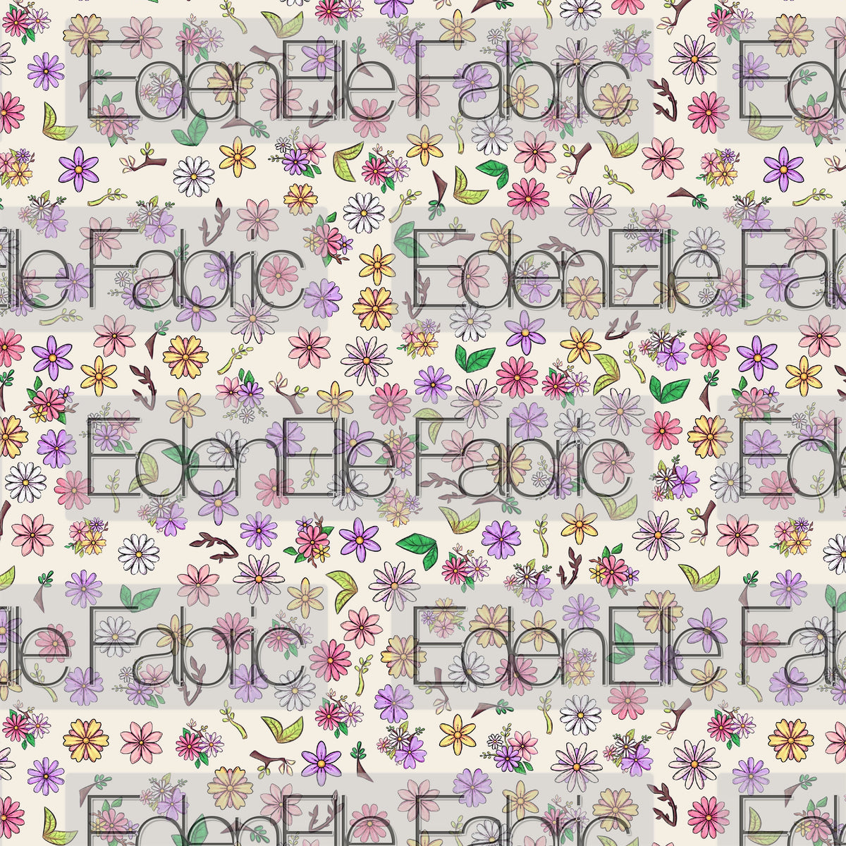 Pascal Flower Coord – EdenElle Fabric