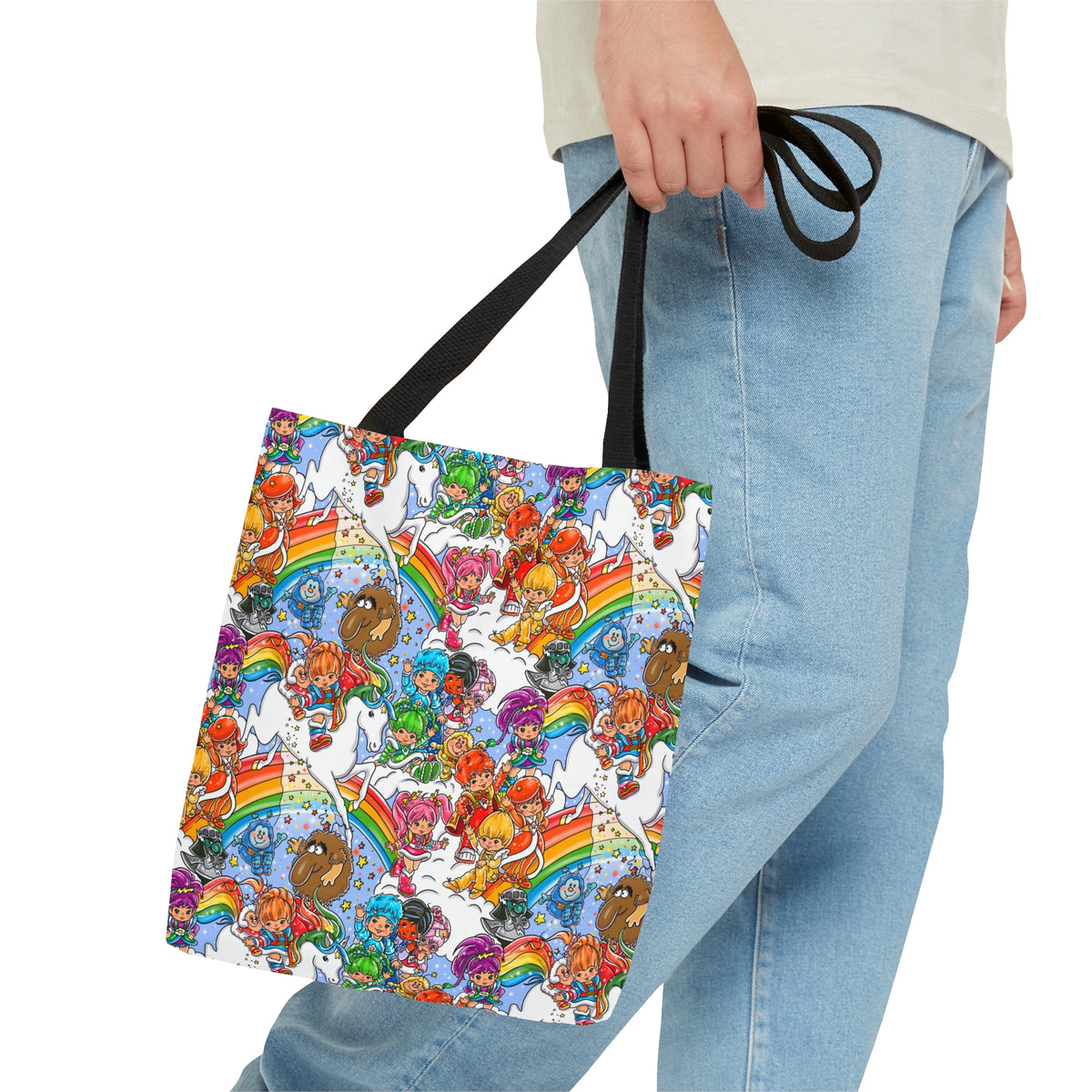 Rainbow Brite Starshine Girl Inspired Fan Art Hand Drawn Tote Bag Teac ...