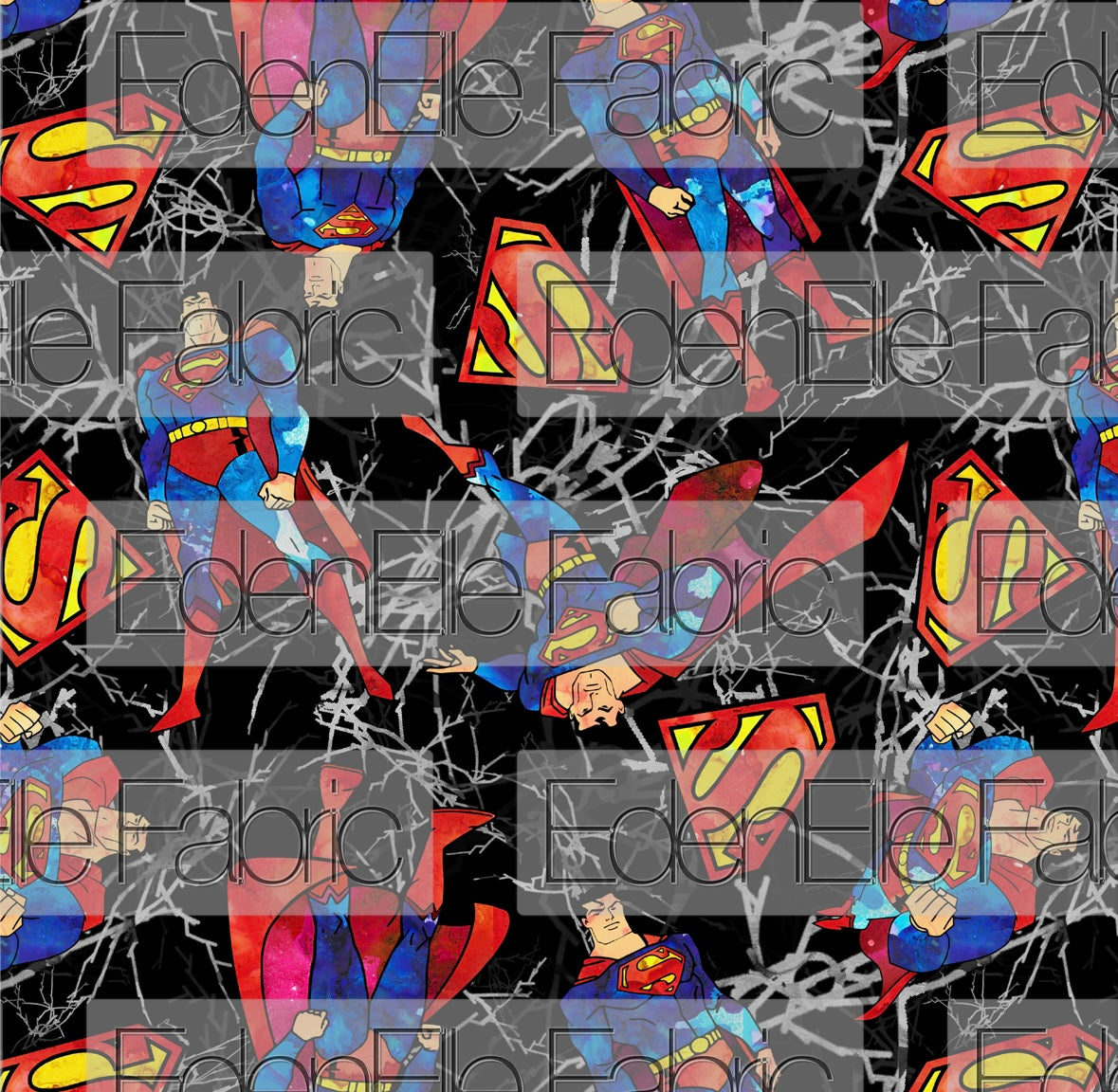 Superman Original Digital File – EdenElle Fabric