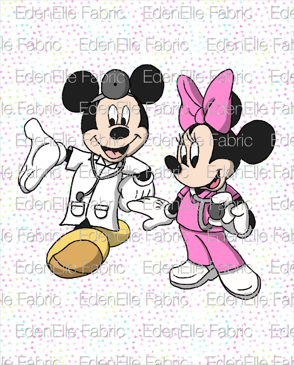 Dr Mouse Panel RTS – EdenElle Fabric