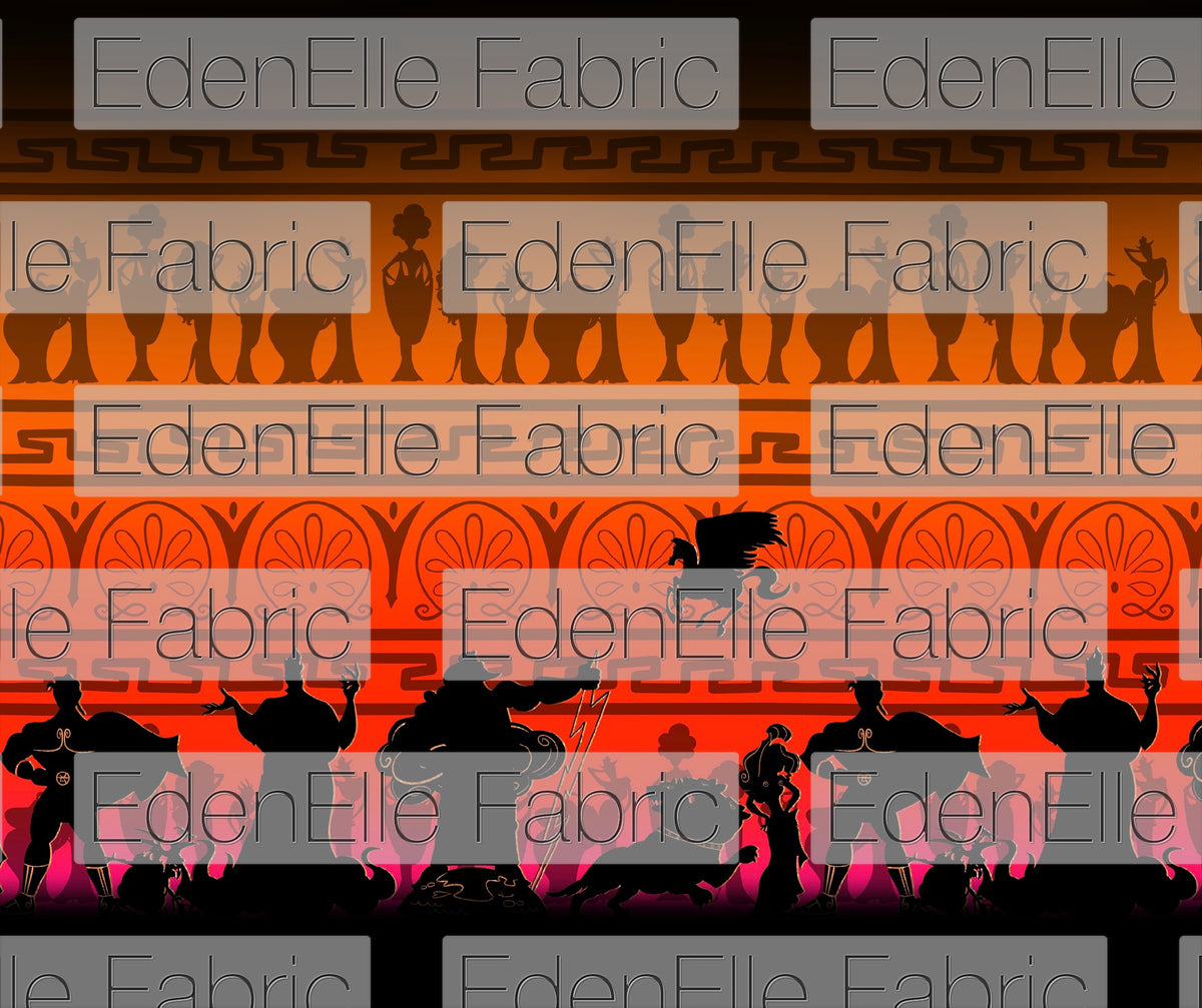 Silhouette Hercules Border – EdenElle Fabric