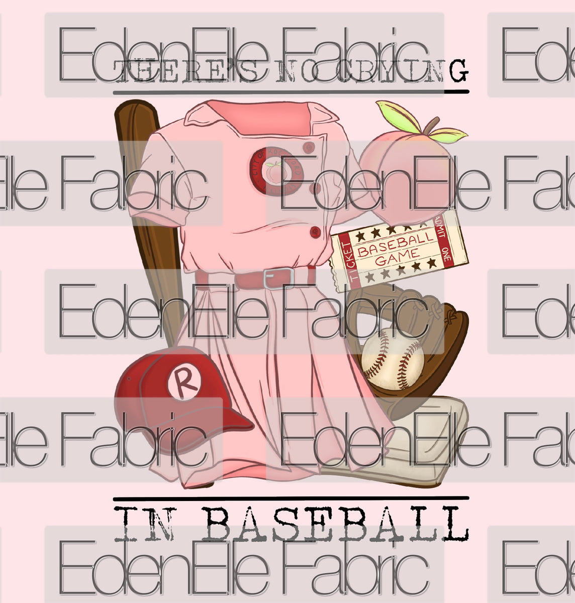 No Crying Panel – EdenElle Fabric