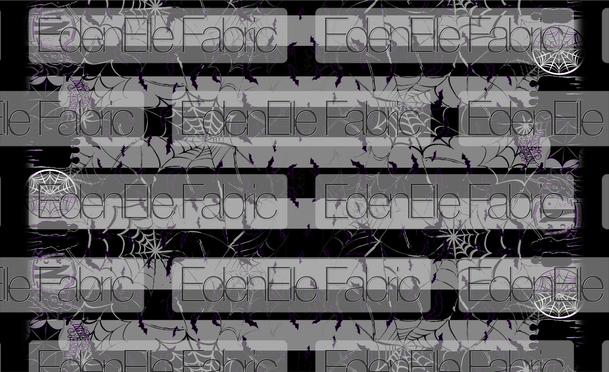 Silhouette Wednesday Border – EdenElle Fabric