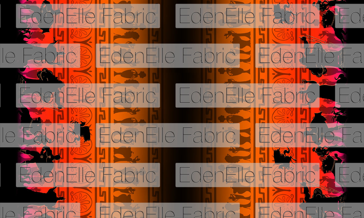 Silhouette Hercules Border – EdenElle Fabric