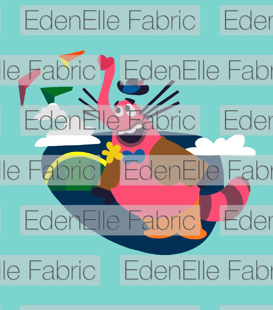 Retro Pier Candy Panel – EdenElle Fabric